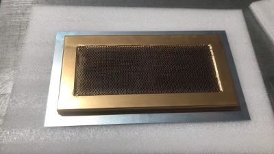China Brass Tin Plated Steel Honeycomb Waveguide Air Vents For Ventilation / Heating for sale