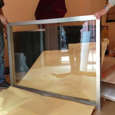 China 2pbmm 3pbmm 4pbmm X Ray Lead Glass Up To 150kv Weight 2.5kg/M2 for sale