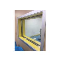 China Metal Case X Ray Lead Glass Durable Protective Shield for CT Room Radiation Safety and Medical Imaging Applications for sale
