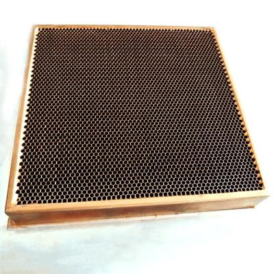 China Lightweight Honeycomb Waveguide Air Vents Low Pressure Drop High Corrosion Resistance for sale
