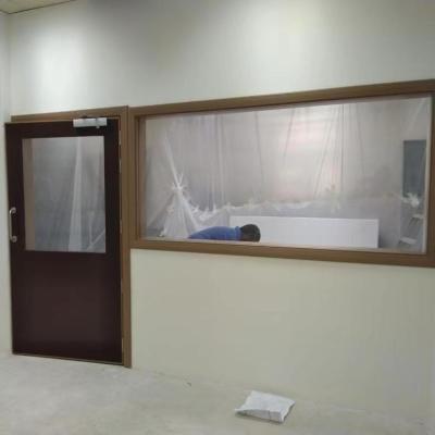 China Clear X Ray Protection Glass With Transmittance >90% Reflection <1% for sale