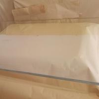 China Low Reflection 10mm Customized X Ray Lead Glass With Smooth Edge for sale
