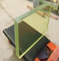 China Radiation Protection X Ray Lead Glass 12mm Up To 150kv With Absorption >99.9% for sale