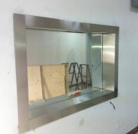 China Shielding X Ray Lead Glass Absorption >99.9% Weight 2.5kg/M2 Reflection <1% for sale