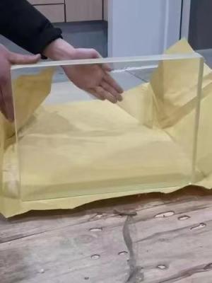 China CT-PET 1.7mmpb-6.71mmpb Radiation Protection Lead Glass 8-25mm Thickness for sale