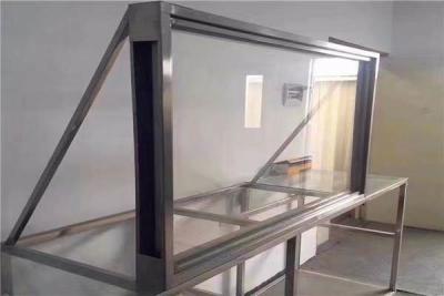 China High Transmittance Radiation Protection Lead Glass X Ray Durability for sale