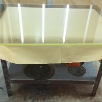 China Rectangle Shape Radiation Protection Glass Transparent X Ray For Occupational Safety for sale