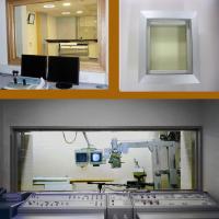 China 150 Kv X Ray Lead Glass Customized Radiation Shielding for sale