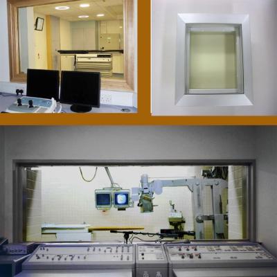 China 150 Kv X Ray Lead Glass Customized Radiation Shielding for sale