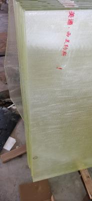 China 10mm Thickness Customized Leaded Glass For X Ray Shielding Smooth Edge for sale