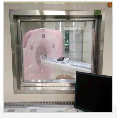 China Medical X-Ray Lead Glass with Polished & Frosted Surface for High Radiation Shielding in Customized Shapes for sale