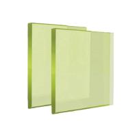 China Transparent Lead Glass Radiation Shielding 20mm 25mm for sale