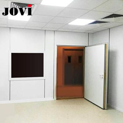 China MRI Room Doors With White Fireproof Boards And Thresholds Customized RF Shielded Windows for sale
