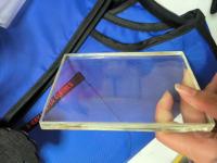 China High Transmittance Low Reflection X Ray Lead Glass X-Ray Protection Up To 150KV for sale
