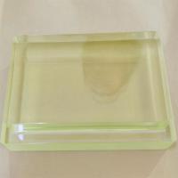 China Rectangle Lead Glasses Radiation Protection For Industrial Work Environment for sale