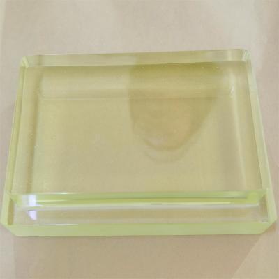 China Rectangle Lead Glasses Radiation Protection For Industrial Work Environment for sale