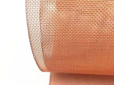 China 16 Mesh Number Copper Mesh For Mri / Rf Window With Customized Specifications for sale