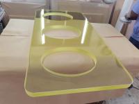 China Zf6 / Zf7 80-100mm Radiation Resistant High Lead Equivalent Lead Glass for sale