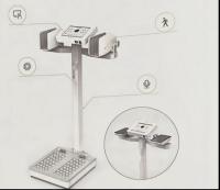 China LED Personal Nuclear Radiation Detector For Accurate Measurements for sale
