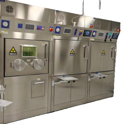China 100mm Lead Hot Cell Dispensing Hot Lab Chamber For Radioactive Lab Center Cyclotron Projects for sale