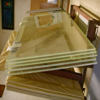 China 16A 25A Rated Current X-Ray-Lead-Glass Radiation Barrier Glass Sheet Breadth 800mm 1200mm Perfect for Clinical Scan Chambers for sale