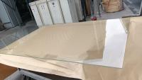 China Customized 1200mm X 2400mm Radiation Shielding Lead Glass with High Impact Resistance and High Visible Light Transmission for sale