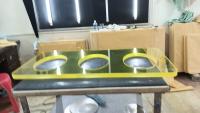 China Lead Door X Ray Lead Glass Width 800mm 1200mm Rate Current 16A 25A Protective Window for Radiology and Diagnostic Centers for sale
