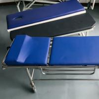 China Non Magnetic MRI Transfer Stretcher with 240 Kg Max Load and 4 Ergonomic Handles for Safe Patient Transport for sale