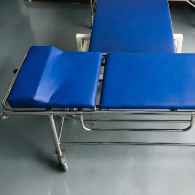 China 8 Kg Lightweight Non Magnetic Stretcher with Adjustable Backrest and Waterproof Surface for MRI Compatibility for sale