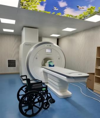 China Non Magnetic Wheelchair with 100kg Load Capacity Foldable and Adjustable Armrest for MRI Use for sale