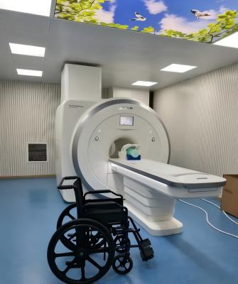 China Non-Magnetic MRI Wheelchair with Aluminum Alloy Frame Foldable Design and Adjustable Footrest for sale