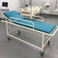 China 4 Swivel Wheels With Brakes Non Magnetic Stretcher Adjustable Height 20 To 34 Inches 190 Cm X 55 Cm X 20 Cm Medical Transport Solution for sale