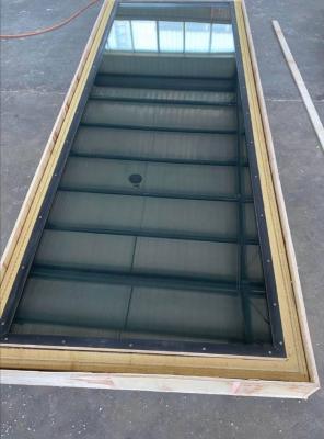 China Fixed Style RF Shielded Window with Brass Mesh Painted Black and 70% To 90% Visible Light Transmission for sale