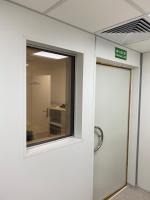 China Square Shape RF Shielded Window with Brass Screen Netting Material 1.2m × 0.9m Size and 100-110 dB RF Attenuation for sale