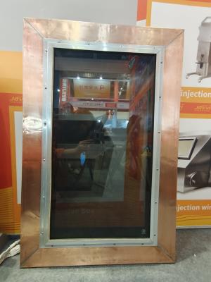 China MRI RF Shielded Window with Double-Pane Insulating Glass and Brass Mesh Painted Black for Temperature Range -40°C to +85°C for sale