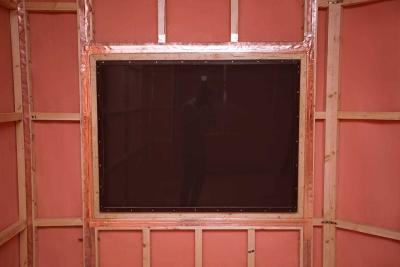 China Customized Shipping RF Shielded Windows with 60dB Noise Shielding and 70-90% Visible Light Transmission for sale