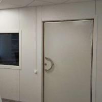 China MILSTD285 Compliant Copper Foil Shielding White MRI Shielded Door for Electronic Device Protection for sale