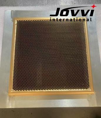 China Honeycomb Waveguide Structure Waveguide Window With Faraday Cage Shielding Ensuring Performance In Rf And Microwave Systems for sale