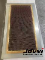 China Cell Size 2mm 3mm 4mm 5mm Honeycomb Waveguide Vents Providing Air Ventilation EMI Shielding for sale