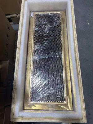 China Shielding Effectiveness 14KHz 40GHz Meet 100dB Honeycomb Waveguide Air Vents Electromagnetic Wave Shielding For Communication Devices for sale