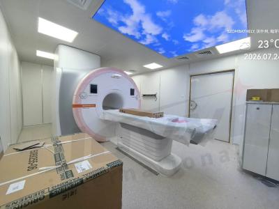 China MRI Room Different MRI Machine Faraday Cage MRI Provides Shielding Effectiveness 10-130MHz Reduces External RF Interference for sale