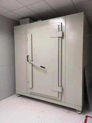 China 110dB EMC Door RF Shielded Chamber Faraday Cage Magnetic Shielding 2.1 X 0.9M for sale