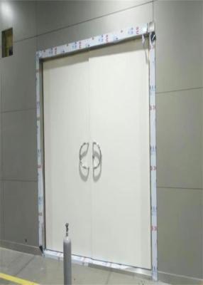China 10MHz 4ft X 8ft Rf Shielded Doors Brass Mesh Cabinet Installation Pneumatic Copper Metal for sale