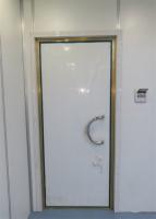 China Copper Inlay Shielding Radiation Protection Doors Brass Frame Swing For Mri Room for sale