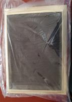 China 25mm 5.2mm Brass Ventilation Plate Honeycomb Ventilation Panels With Frame for sale