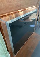 China 900MM X 1200MM Emi Shielded Radiation Proof Windows With Flange Nuclear Medical Observer for sale