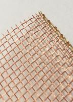 China 0.05mm 99.95 Pure Copper Wire Mesh Screen For MRI RF Window for sale