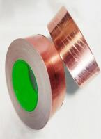 China 50mm RFI Conductive Adhesive Copper Tape Double Sided Foil Tape EMI Shielding for sale