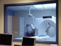China 1.2x0.9m Visible Size MRI RF Shielded Window with 100dB Shielding and 98.5% Transparency for sale