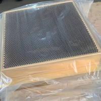 China Brass Honeycomb Waveguide Air Vents Core 25mm Thickness For Rf Cage Installation for sale